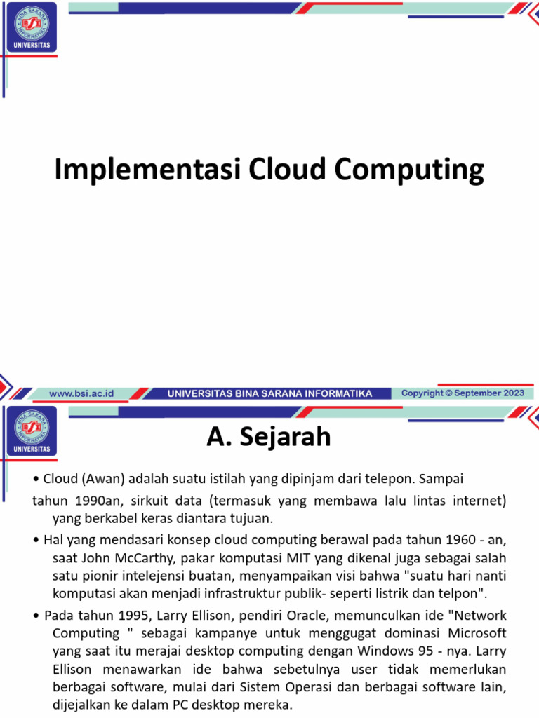 Implementasi Cloud Computing | PDF