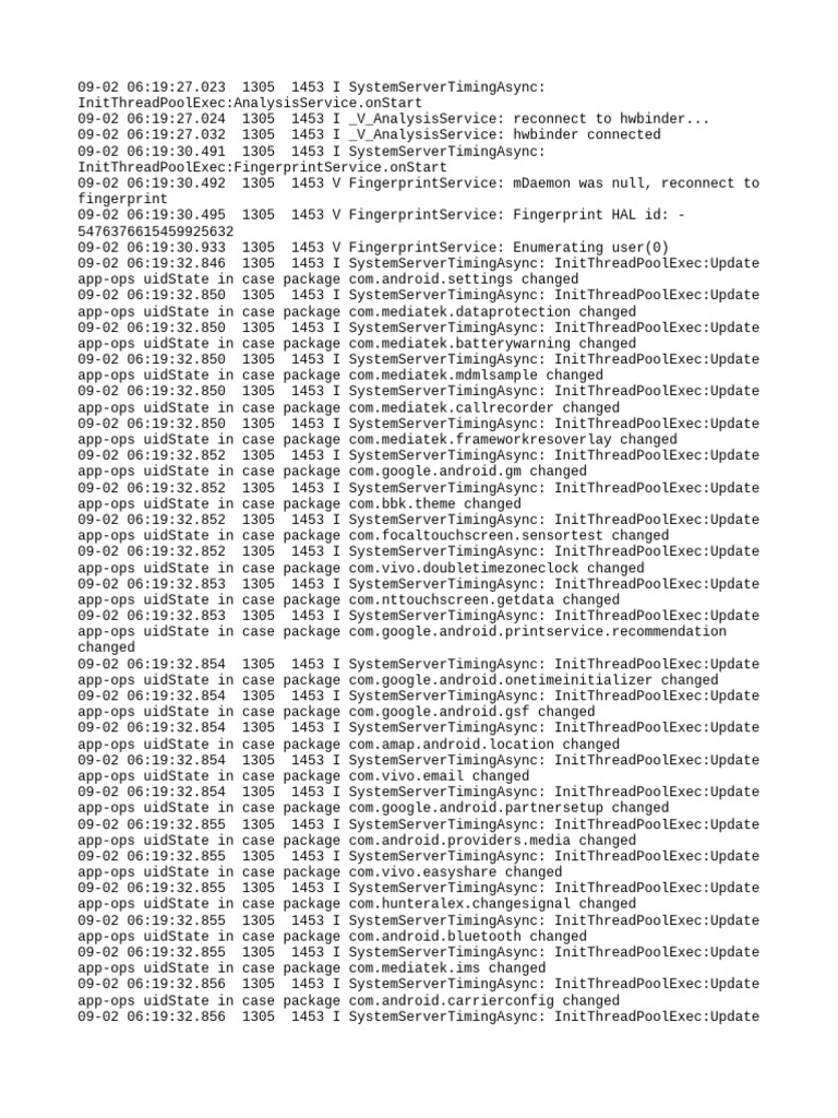 Log | PDF | Computing | Operating System Families
