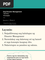 Ang Philippine Disaster Risk Reduction and Management | PDF