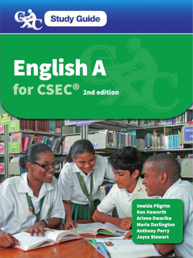 CXC Study Guide English A For CSEC | PDF