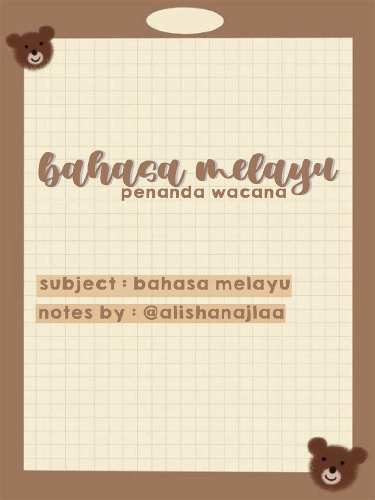 BM Penanda Wacana | PDF