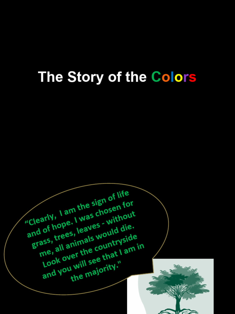The Story of The Colors | PDF