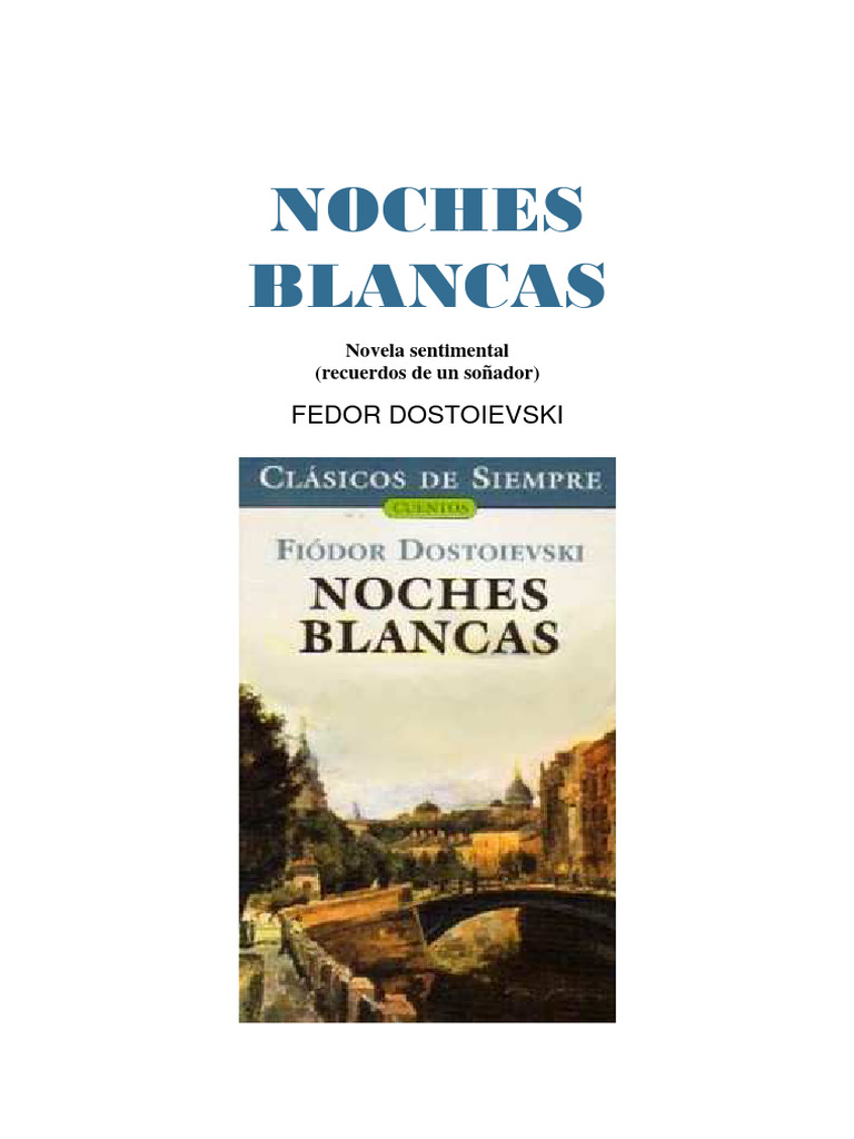 Noches Blancas | PDF | Verdad