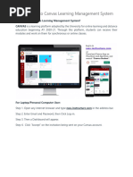 Canvas Icon Reference Guide For Parents | PDF