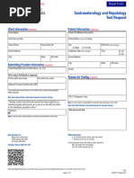 Microbiology Test Request Form | PDF | Mycobacterium | Virus