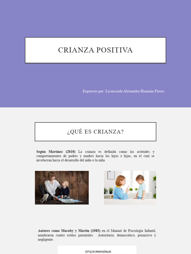 Crianza Positiva | PDF