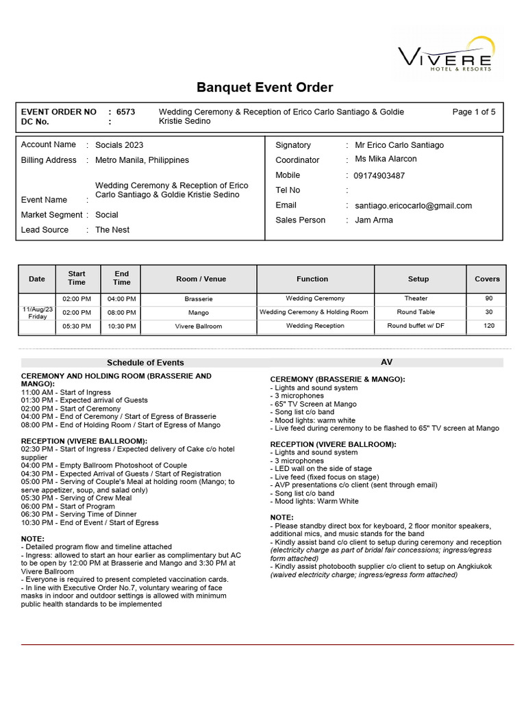 11august2023 - CC - BEO#6573 - WeddingCeremony ...