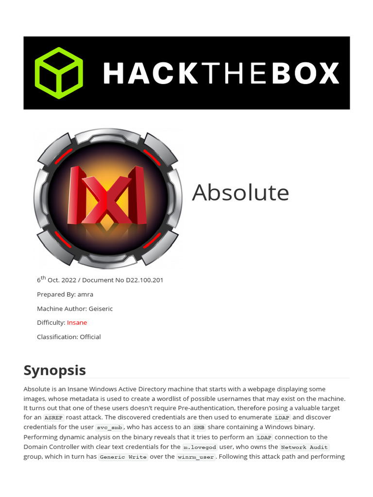 Absolute | PDF | Command Line Interface | Active Directory Absolute | PDF | Command Line Interface | Active Directory