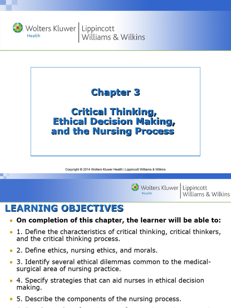 2 PPT - CH - 03 Copy Decision Making | PDF | Critical Thinking | Thought