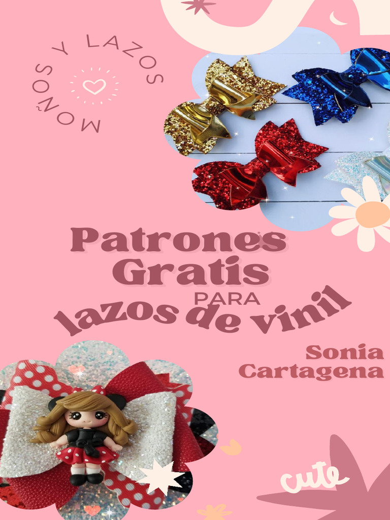 Moldes para Lazos de Vinil Gratis | PDF