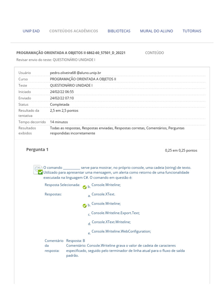 Poo2 Unidade 1 Pdf Classe Programação De Computadores