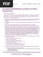 The Otpf 4 | PDF | Occupational Therapy | Cognition