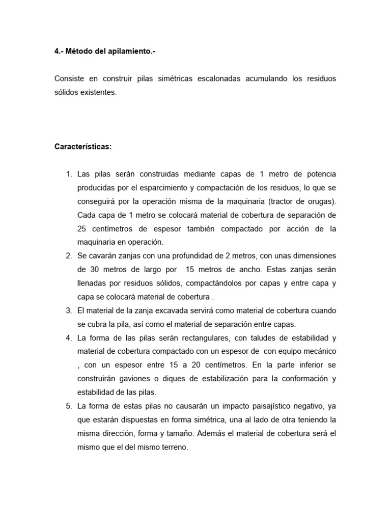 Metodo Del Apilamiento | PDF