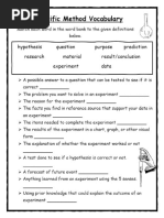 7th Grade Science Vocabulary Guide | PDF | Earth | Mixture