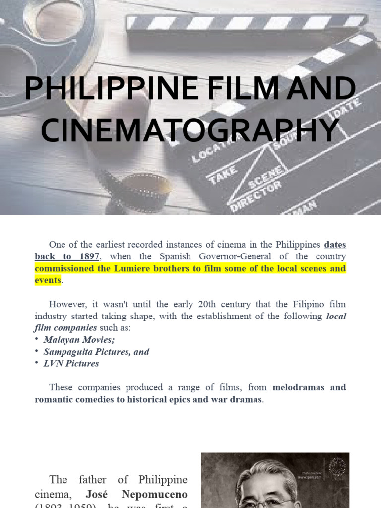 Contemporary Philippine Film and Cinematography | Download Free PDF | Philippines