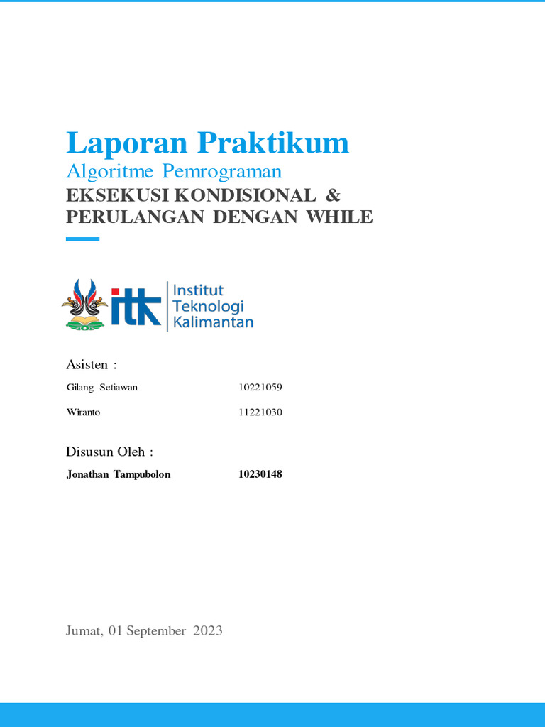 Eksekusi Kondisional Dan Perulangan Dengan While | PDF | Teknologi ...