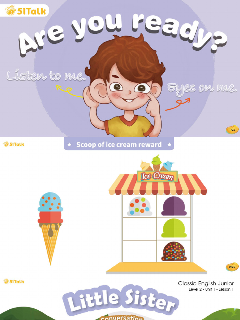 Level 2 - Unit 1 - Lesson 1 - Little Sister | PDF