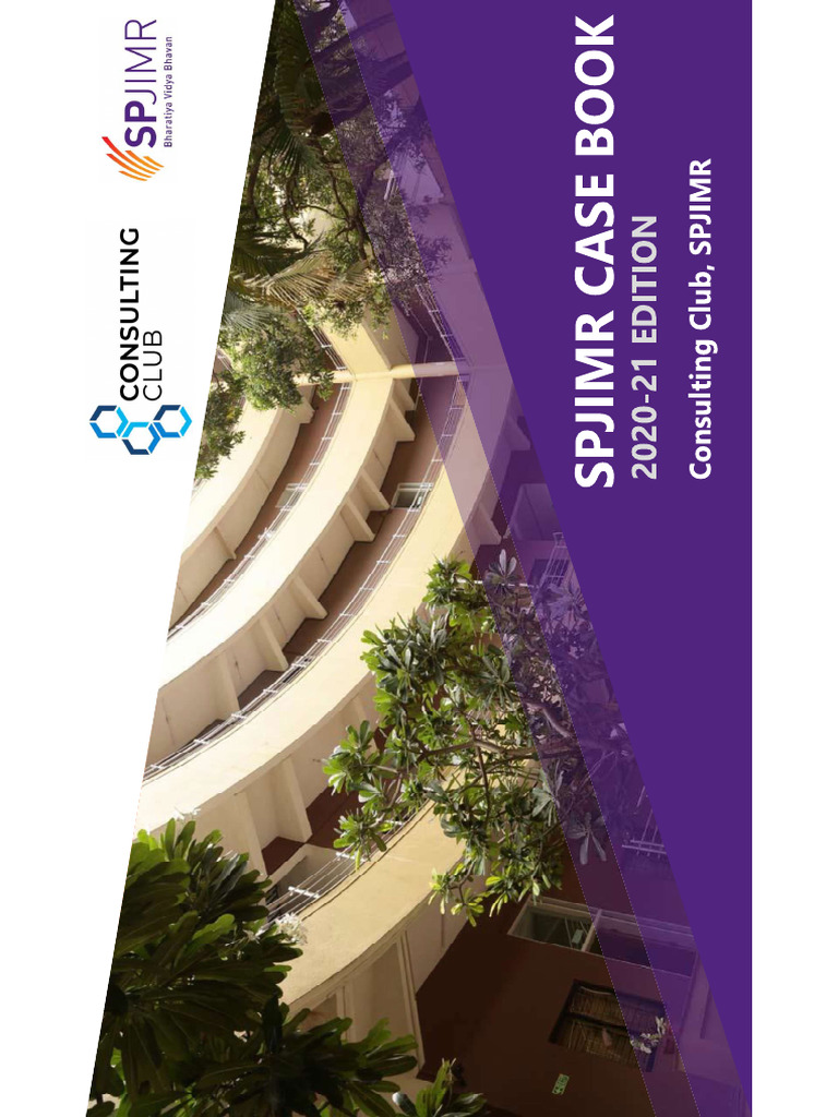 SP Jain Casebook | PDF