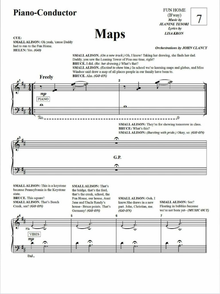 Maps - Fun Home | PDF