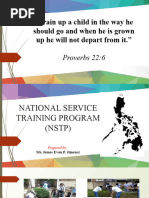 NSTP Law RA 9163 | PDF