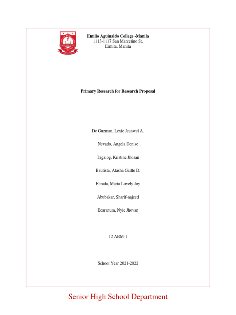 Primary Research Proposal Group 3 | PDF | Solar Panel | Umbrella