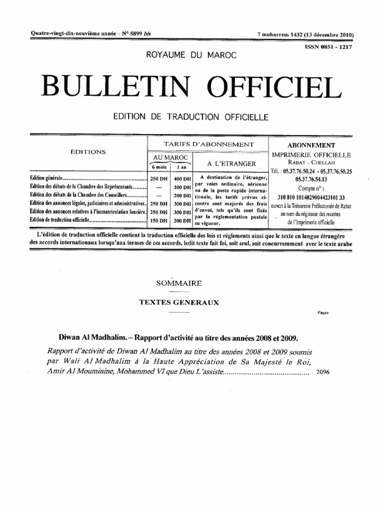 Bo 5899-Bis FR | PDF