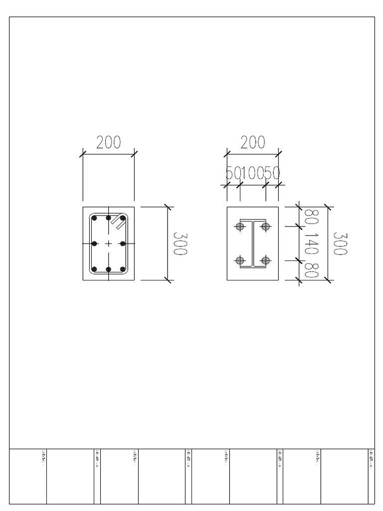 Detail Pedestal Angkur Baseplate | PDF