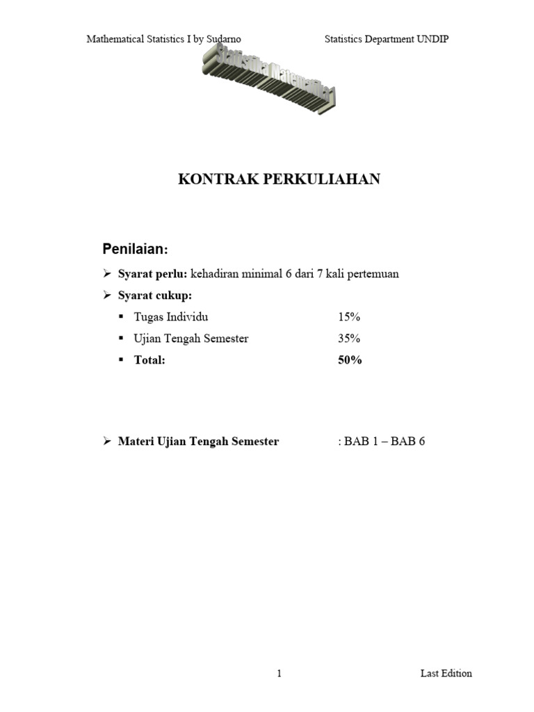 Modul StatMat I 2020 | PDF | Probability Density Function | Variance