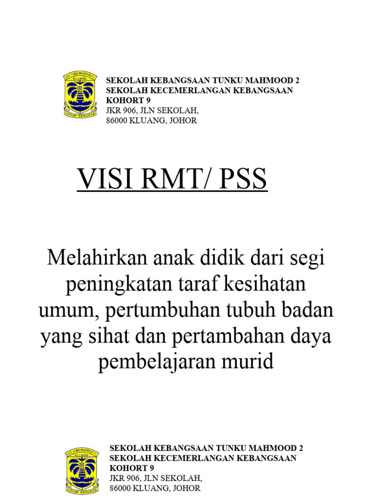 Visi RMT | PDF