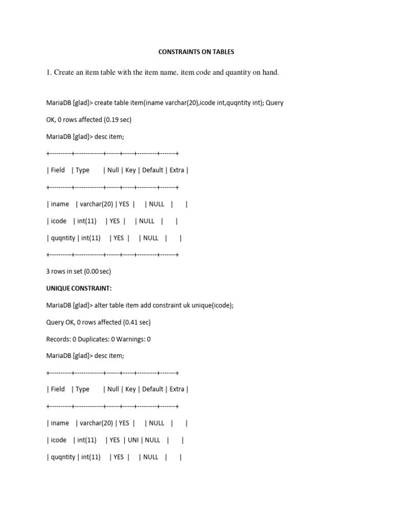 Constraints | Download Free PDF | Computer Data | Computer Science