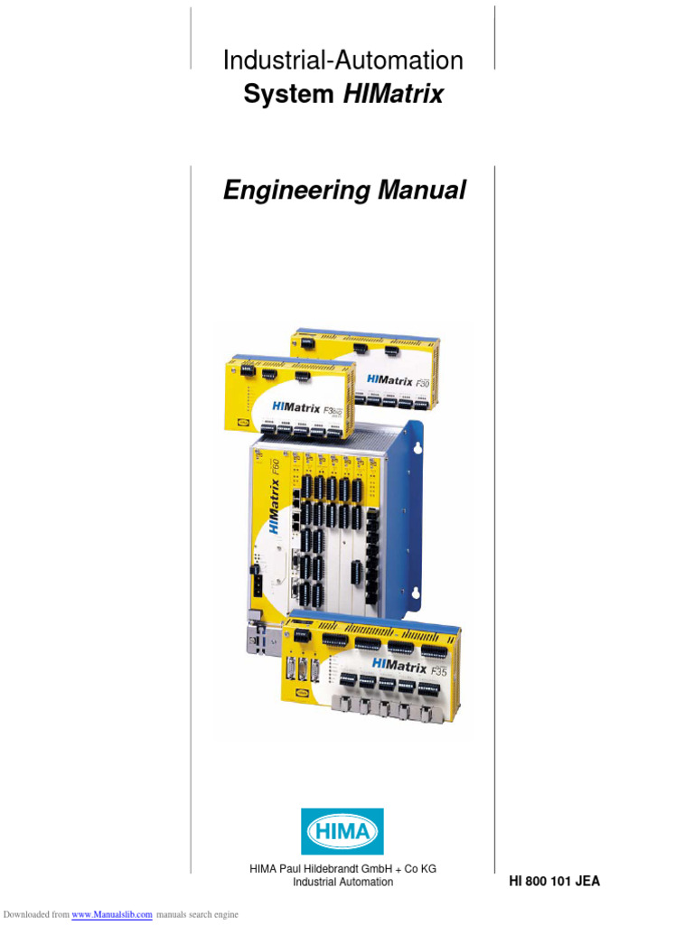 Himatrix f60.1 | PDF | Programmable Logic Controller | Input/Output