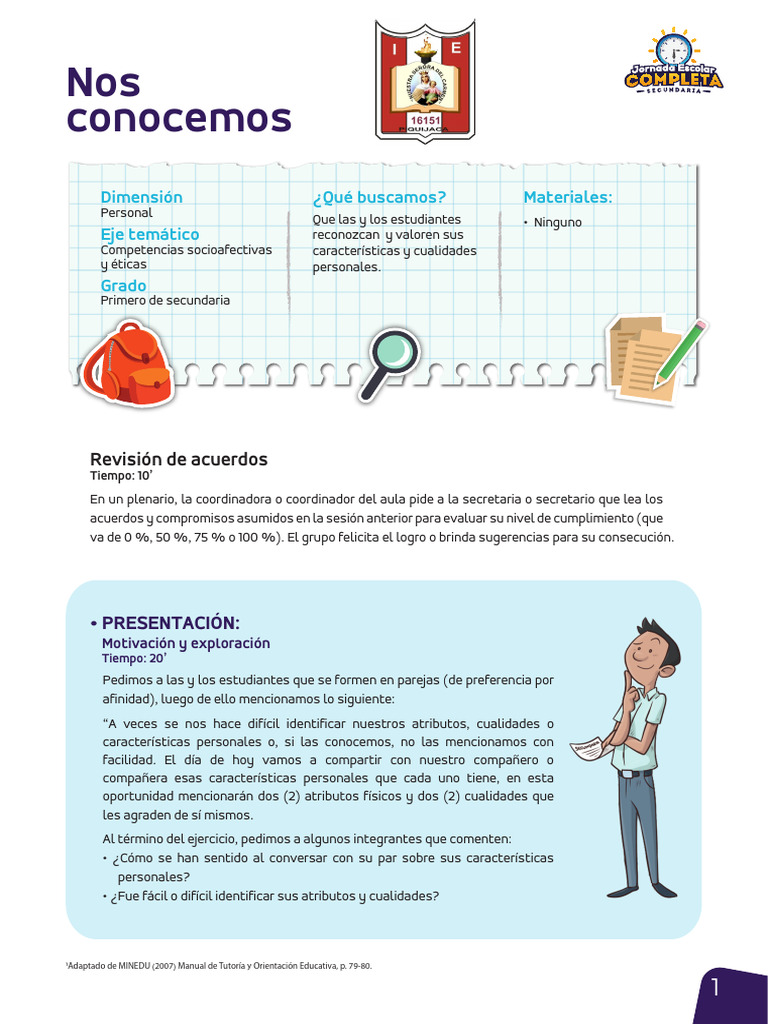 ATI1-S02-Dimensión Personal | PDF | Aprendizaje | Las emociones