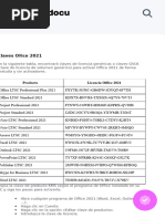 Claves de Office 2021 | PDF | Microsoft Office | Microsoft