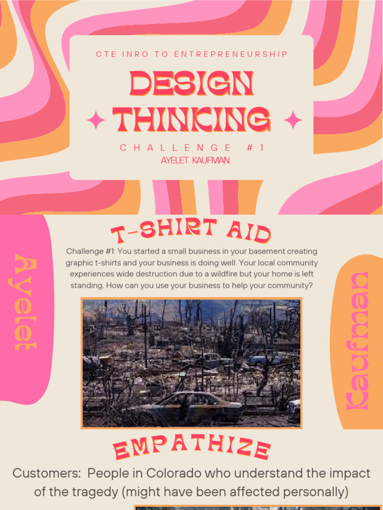 Design Thinking Challenge | PDF