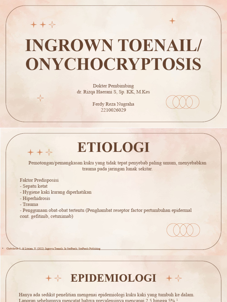 Ingrown Toenail | PDF