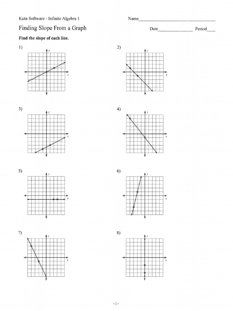 1 - 1 Parallel and Perp Practice | PDF