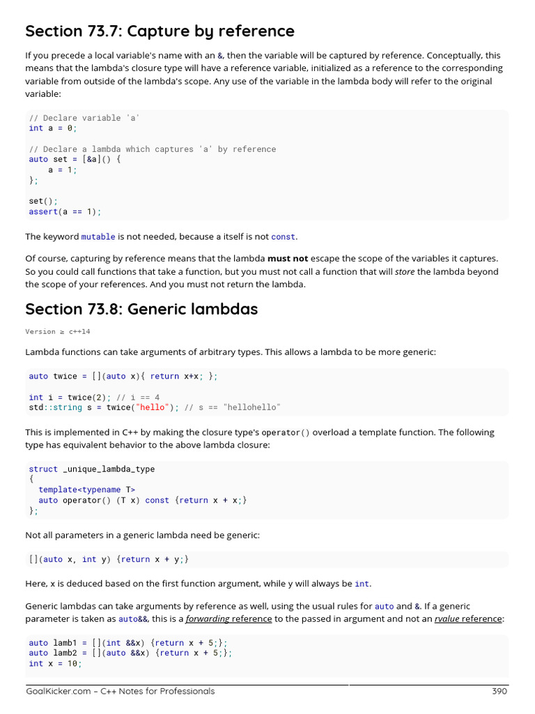 Lambda | PDF | Anonymous Function | Object (Computer Science) Lambda | PDF | Anonymous Function | Object (Computer Science)