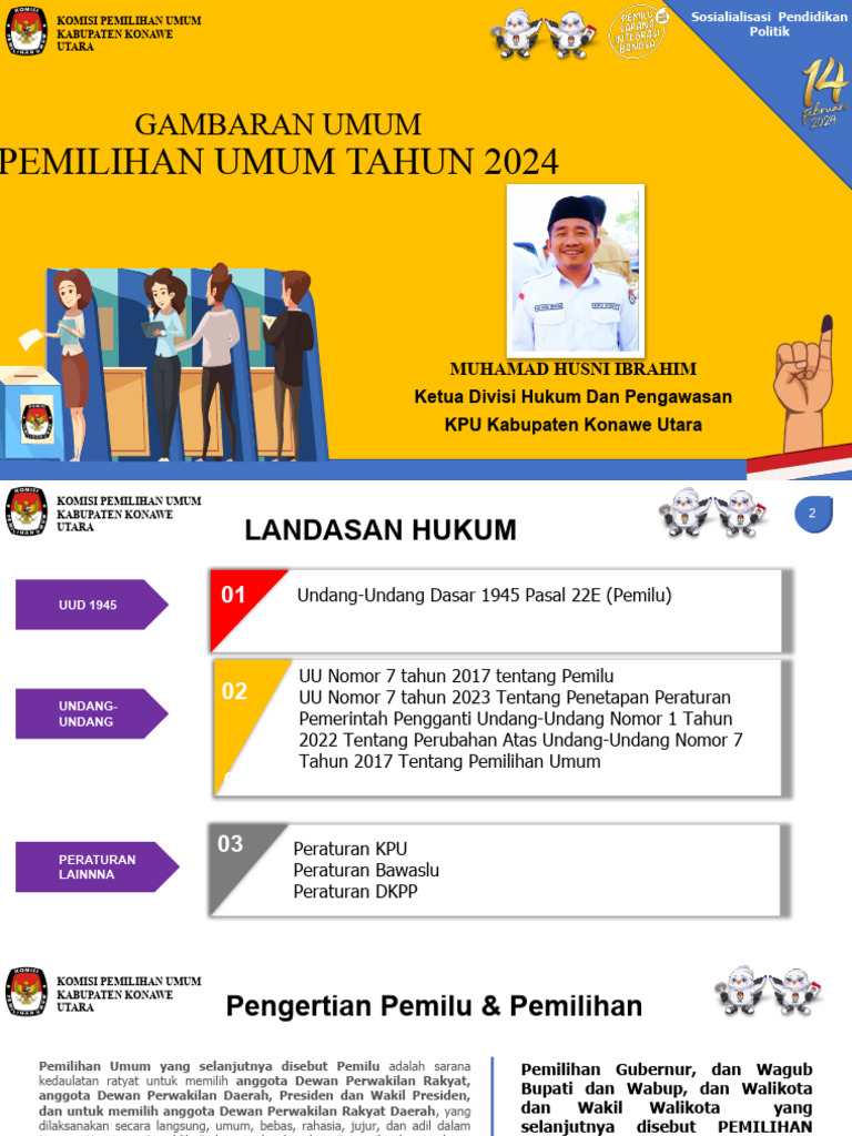 Gambaran Umum Penyelenggaraan Tahapan Pemilu 2024 - Kesbangpol ...