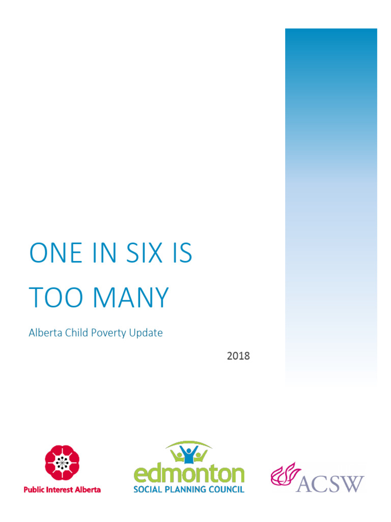 ACPR Alberta Poverty Report 2018 - Design FINAL | PDF | Cost Of Living ...