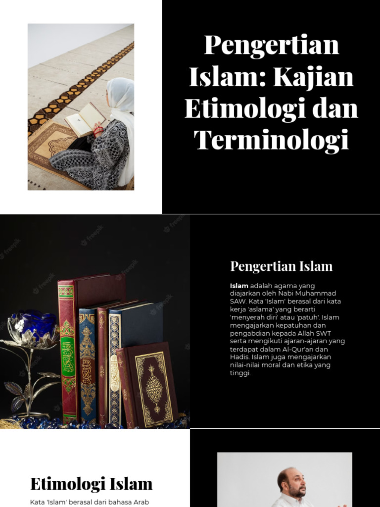 Pengertian Islam Kajian Etimologi Dan Terminologi 20230909063725ym9y | PDF