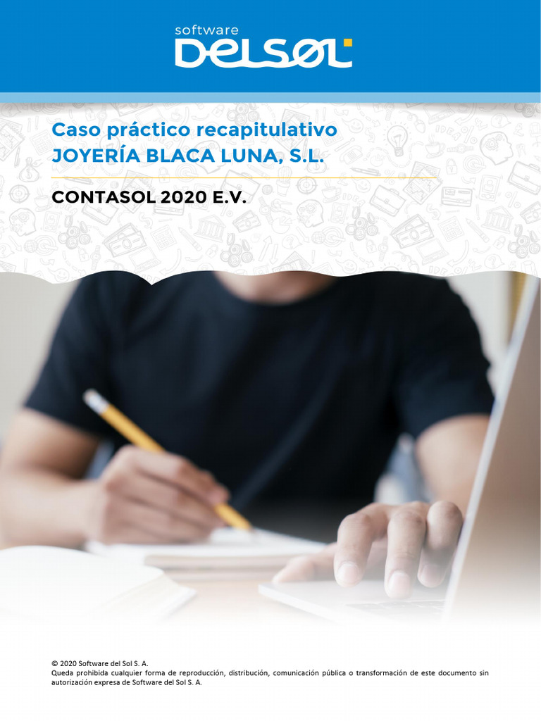 Contasol Joyeria Blanca Luna (Solucionari) | PDF | Contabilidad | Factura