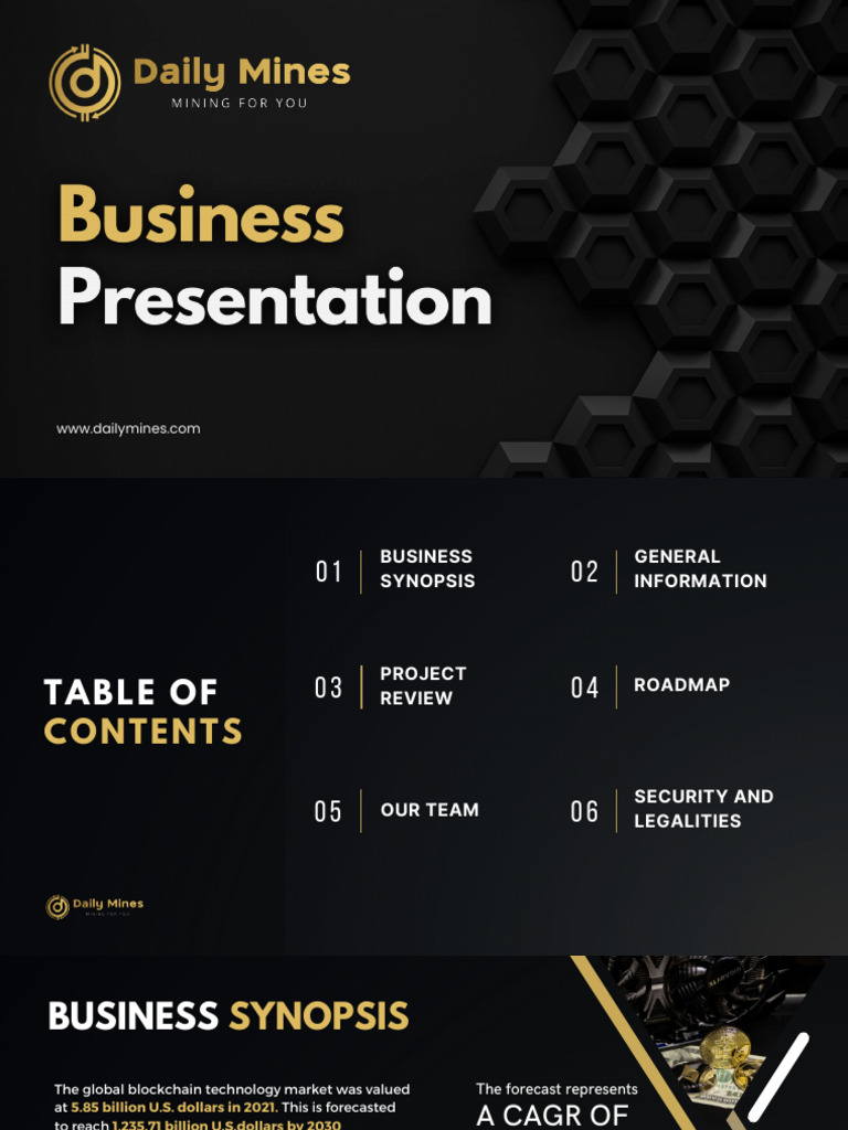 DailyMines (Business Presentation) | PDF | Cryptocurrency | Computing