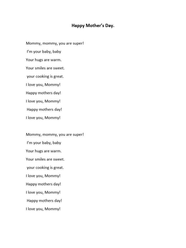 Happy - Mothers Day - Song-1680354160663 | PDF