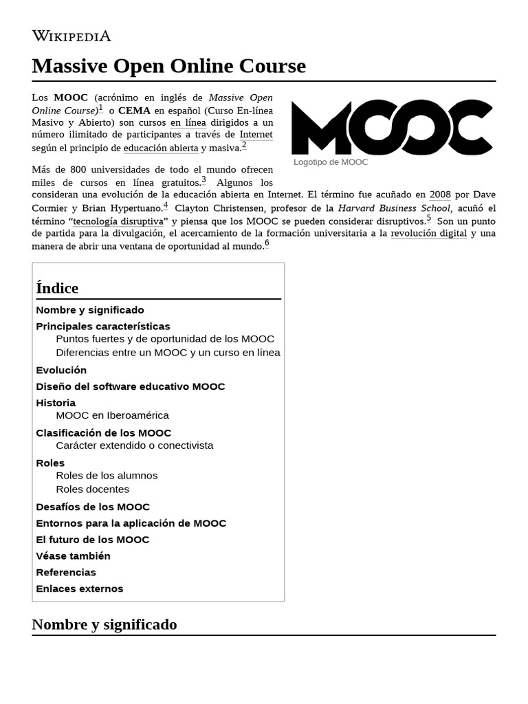 Massive Open Online Course | PDF | Curso abierto masivo en linea | Evaluación