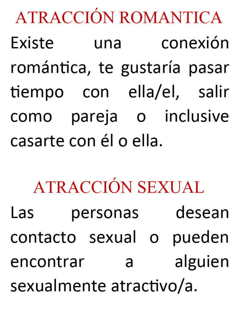 Tipos de Atraccion | PDF