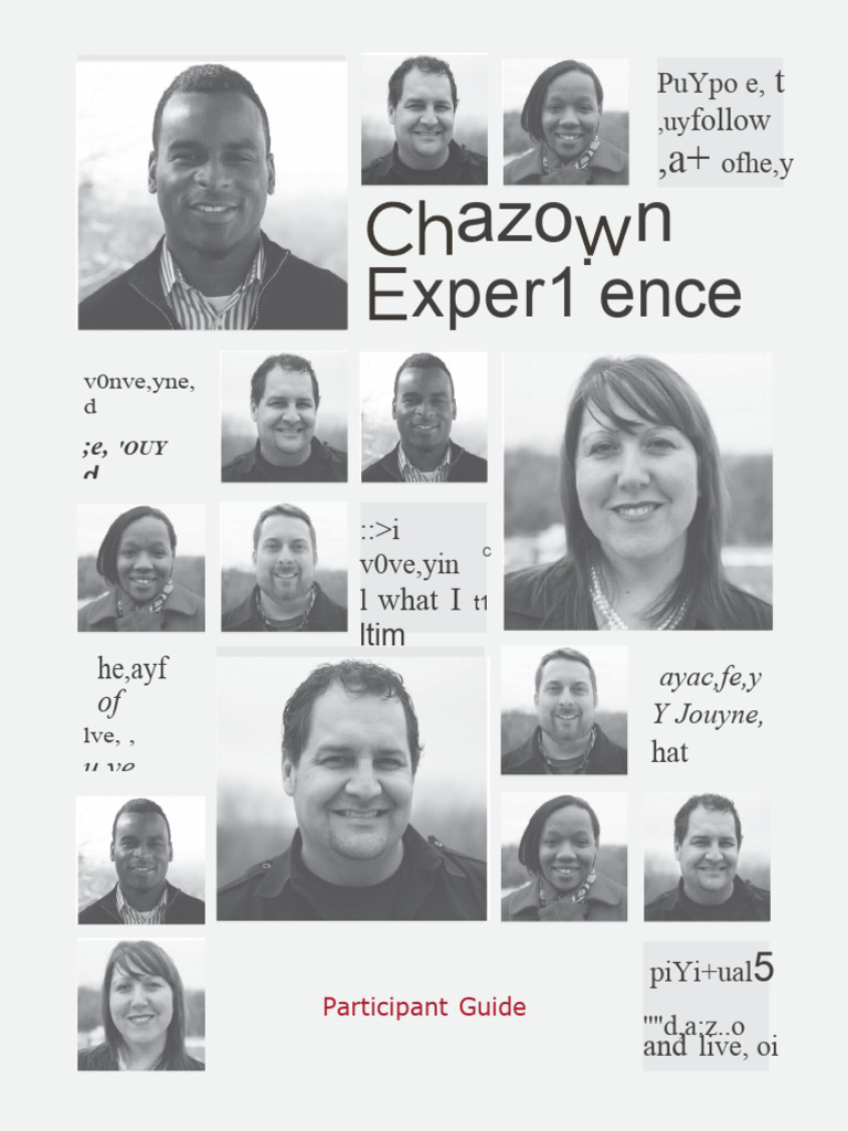 Chazown Experience ParticipantGuide | PDF | Spiritual Gift | Acts Of ...