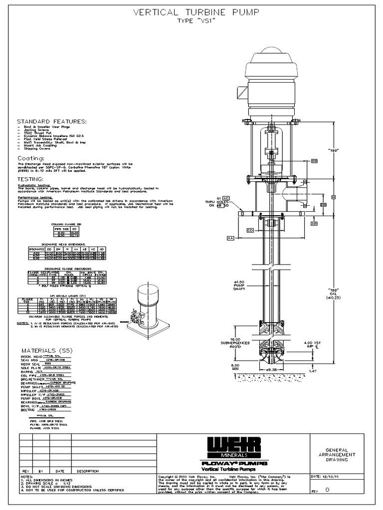 Rev0 Ga Drawing Vs1 | PDF