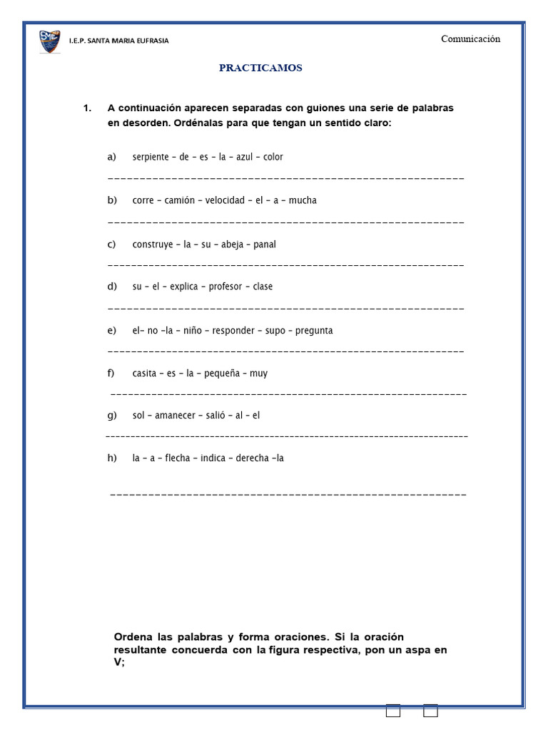 El Adjetivo Calificativo Practicas | PDF