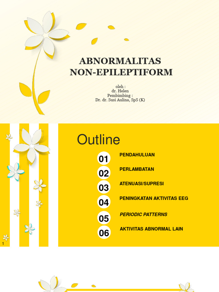 Abnormalitas Non-Epileptiform EEG | PDF