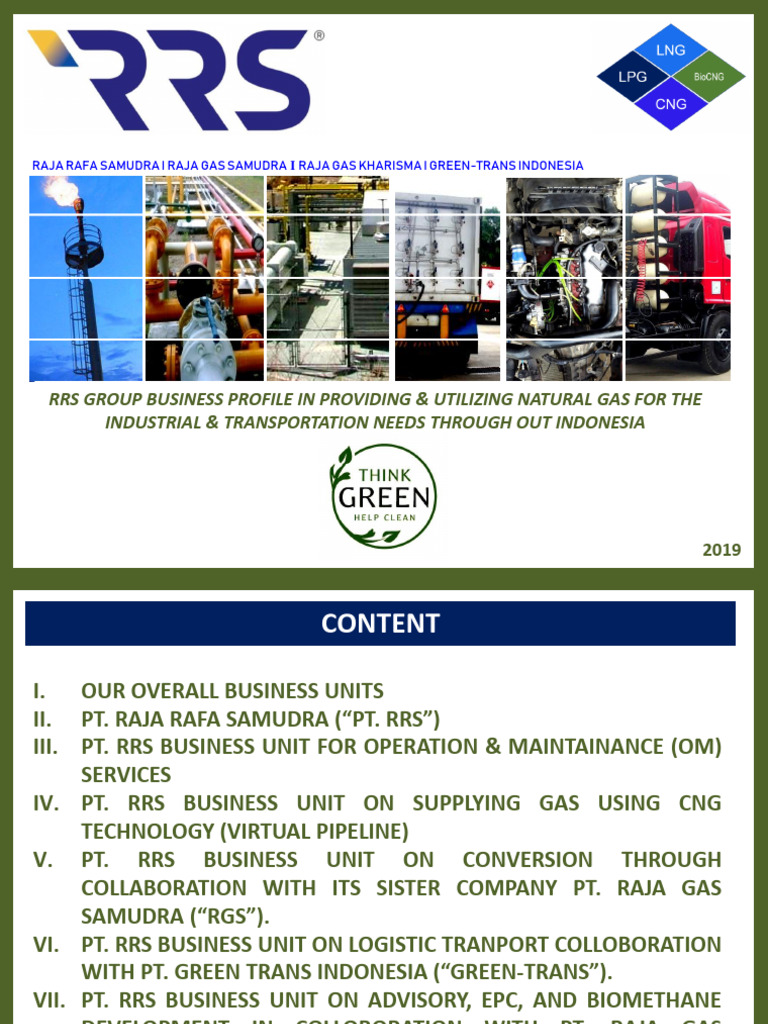 Rrs-Group-Company-Profile PT - Raja Rafa Samudra | PDF | Natural Gas | Liquefied Natural Gas